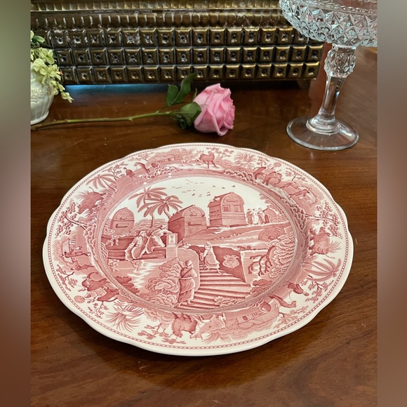 Spode | Dining | Spode Archive Traditions Series Dinner Plate Spode Caramanian Pink C89 | Poshmark